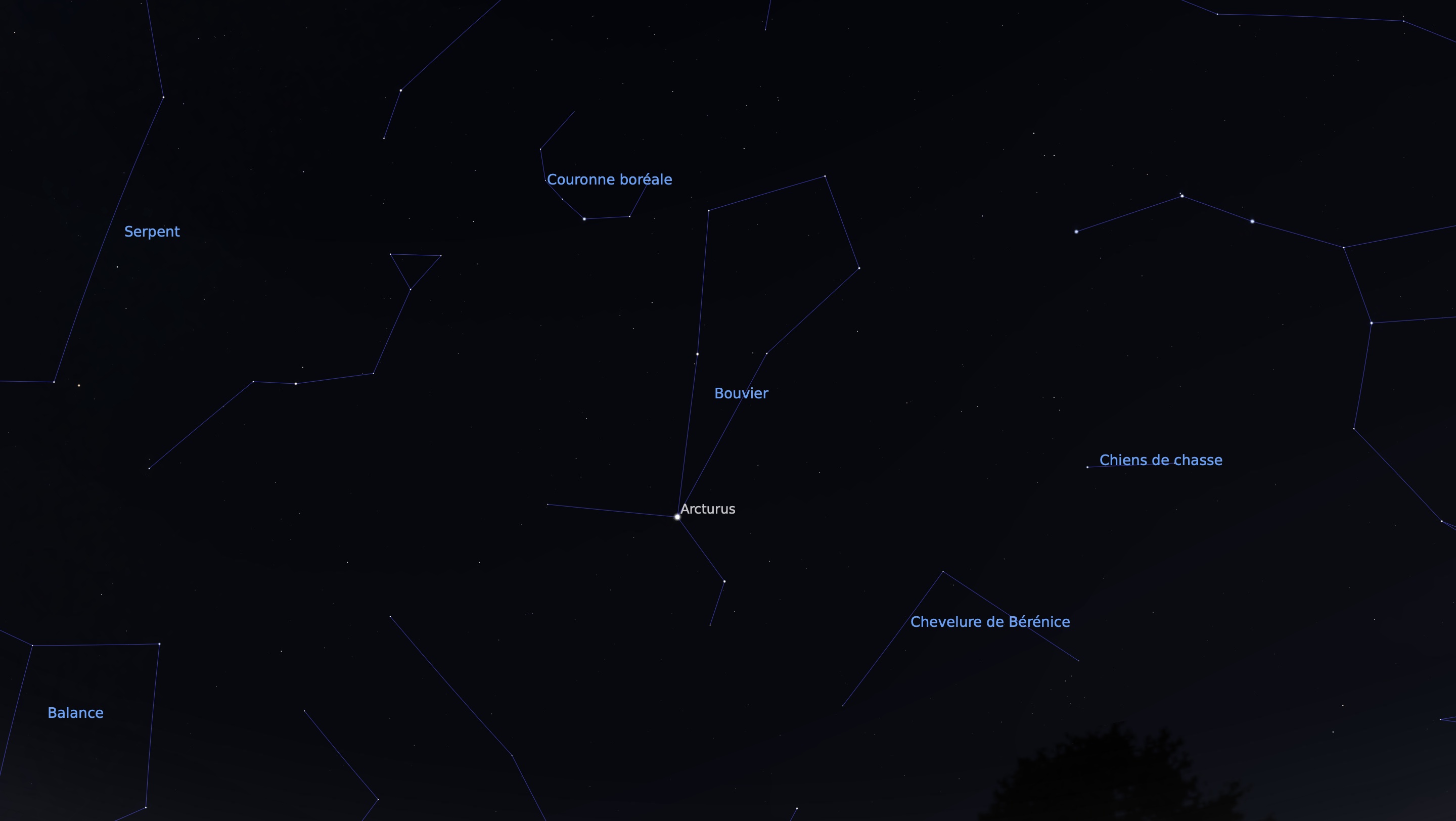 Le Bouvier - Veillée aux étoiles de l'Association française d'astronomie