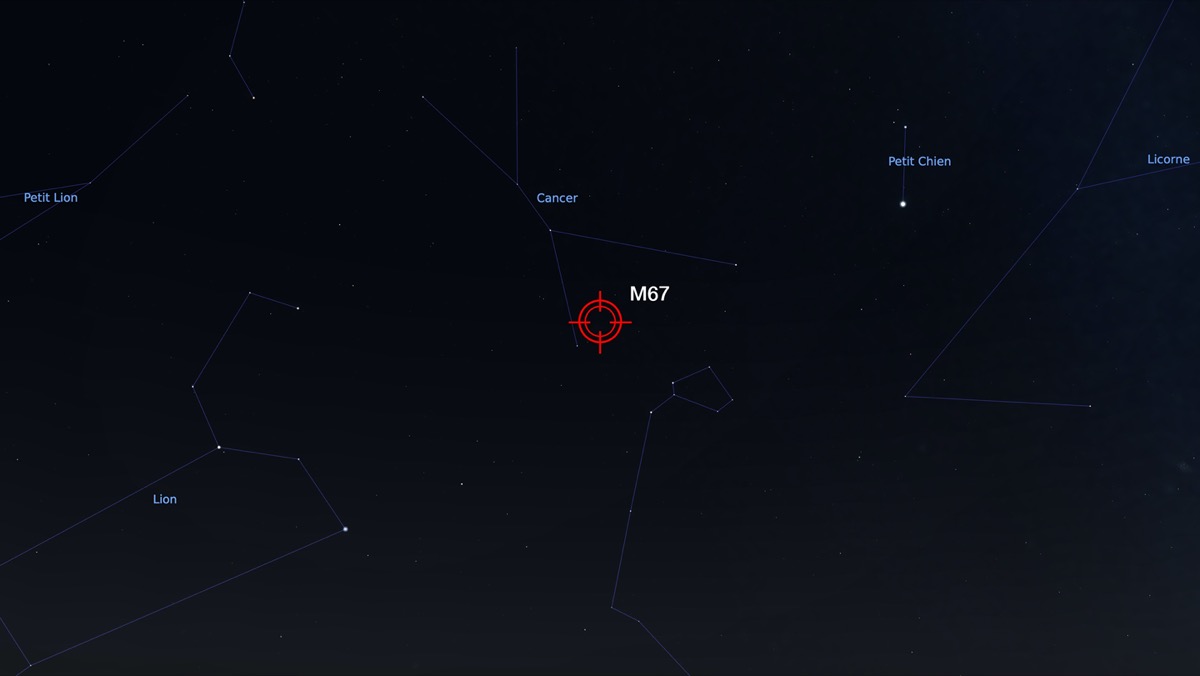 L'amas M67 - Veillée aux étoiles de l'Association française d'astronomie